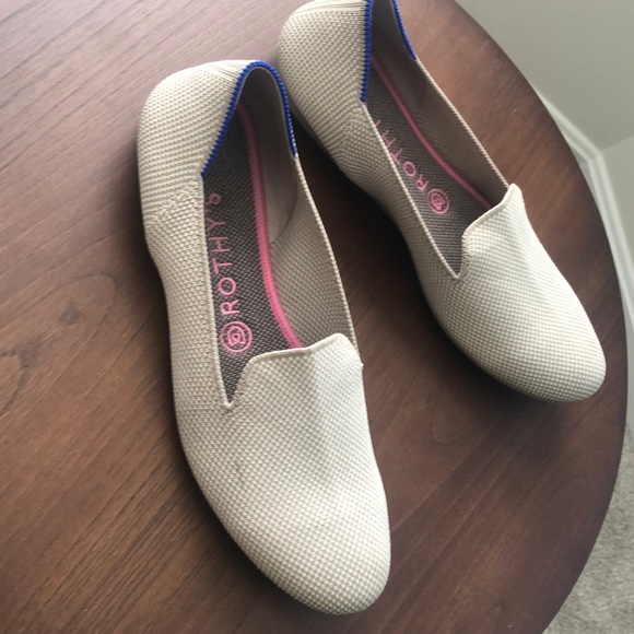 Rothy's | Shoes | Rothys Linen Double Stitch Loafer Size 9 | Poshmark